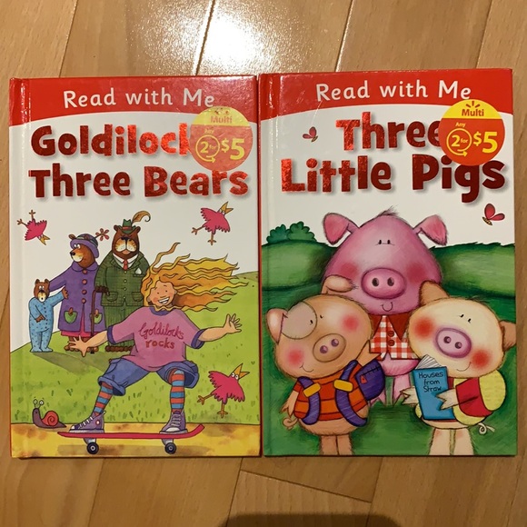 Toys | Free W 2 Bundlethree Little Pigs Goldilocks | Poshmark